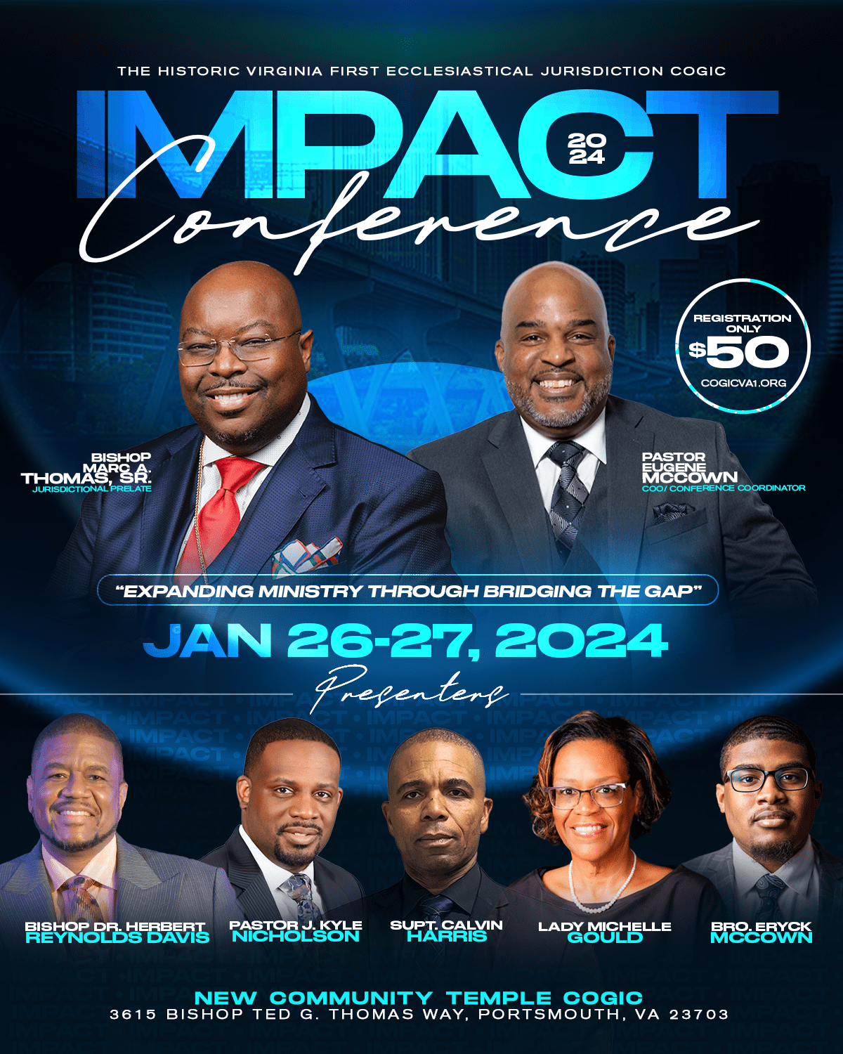 2024 IMPACT Leadership Conference – Historic First Jurisdiction of Virginia