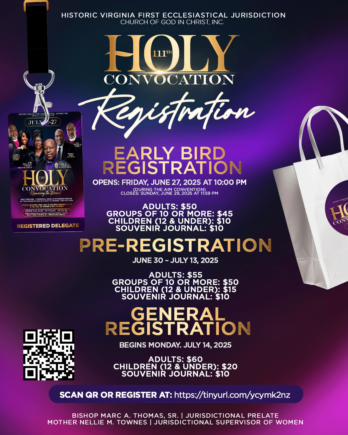 111th Holy Convocation – Historic First Jurisdiction of Virginia